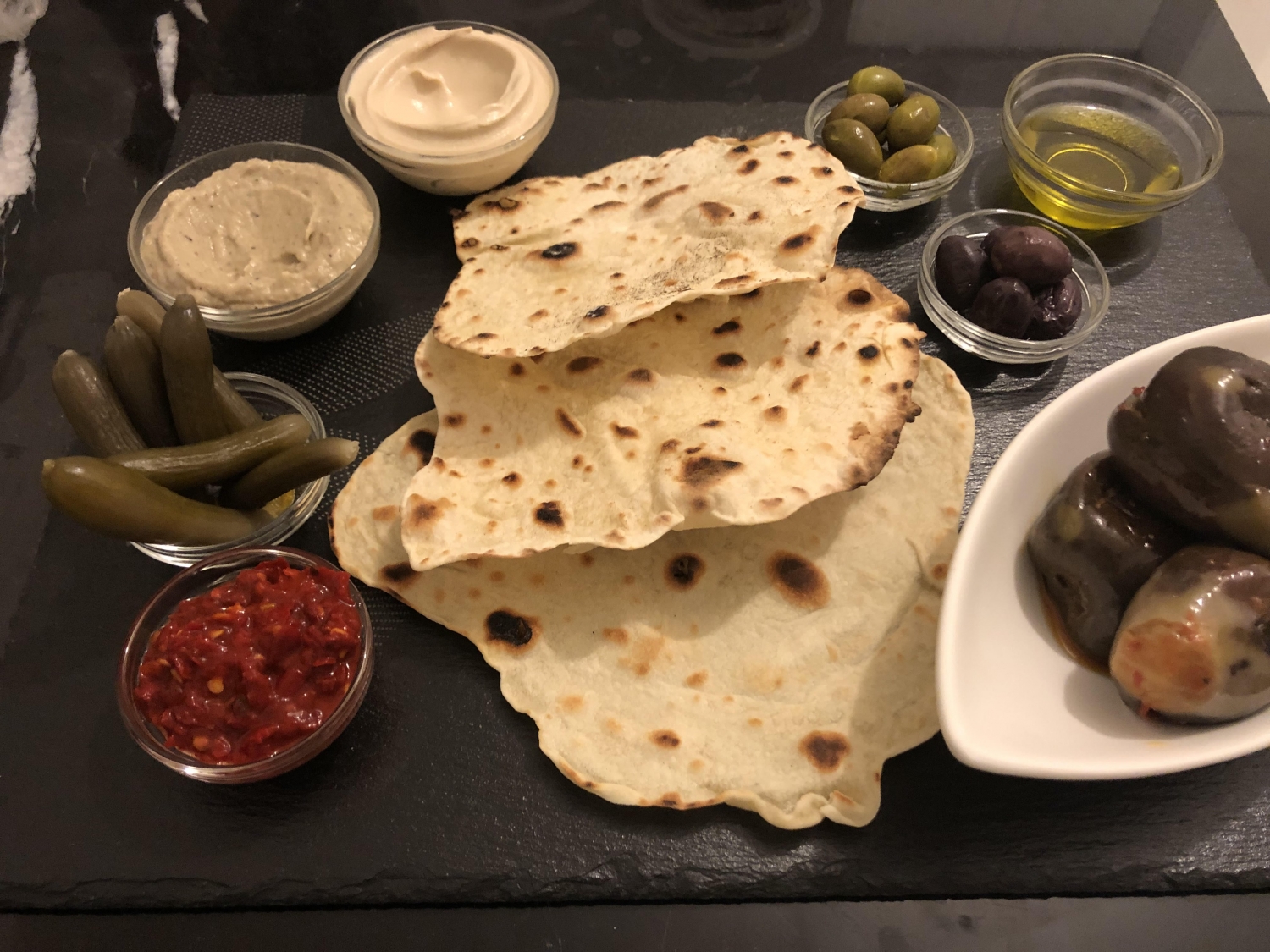 Homemade Saj Bread - Lara Abdulhadi