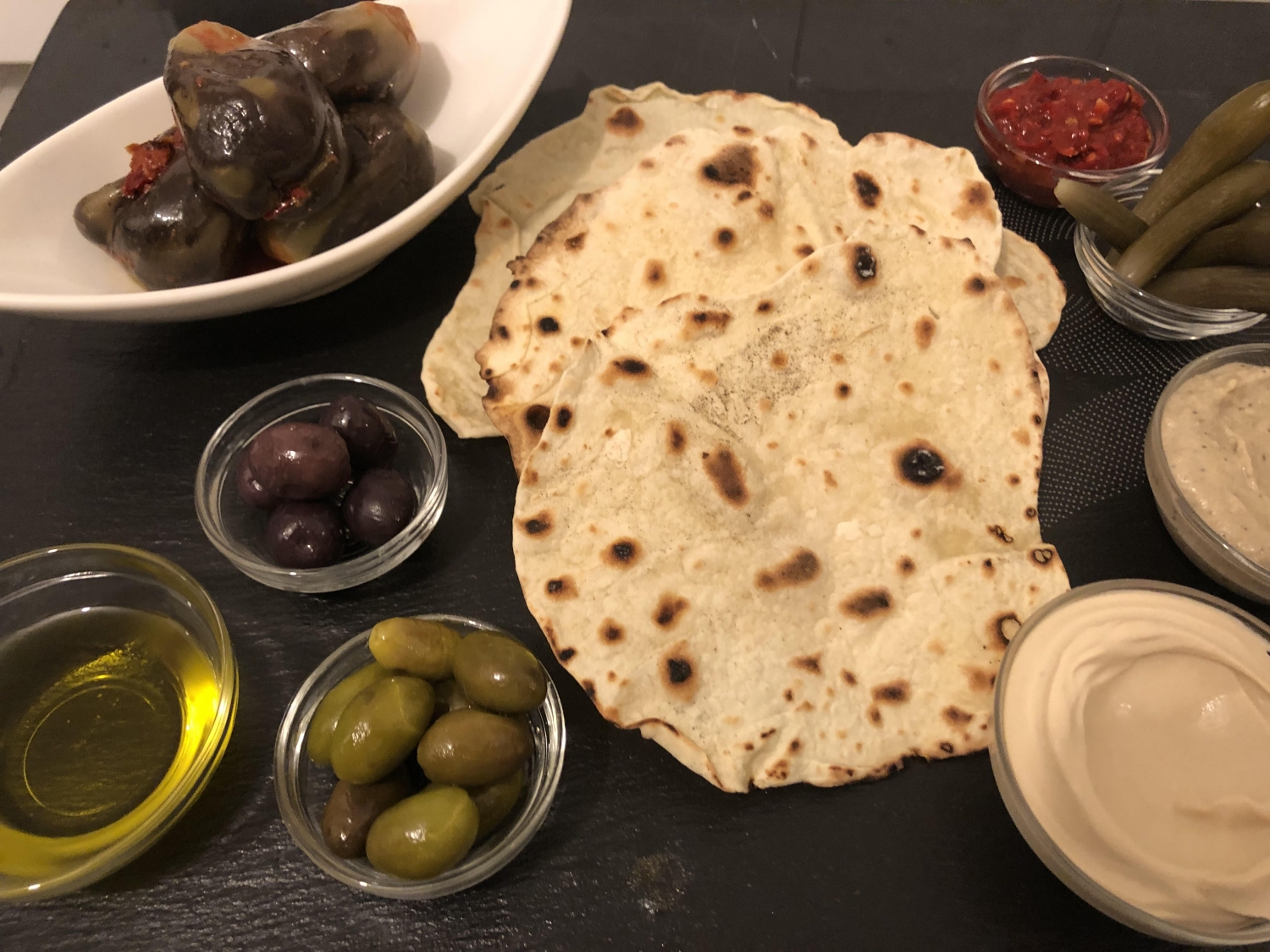 Homemade Saj Bread - Lara Abdulhadi