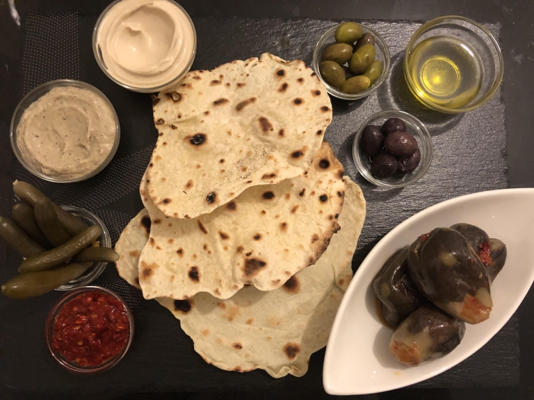 Homemade Saj Bread - Lara Abdulhadi