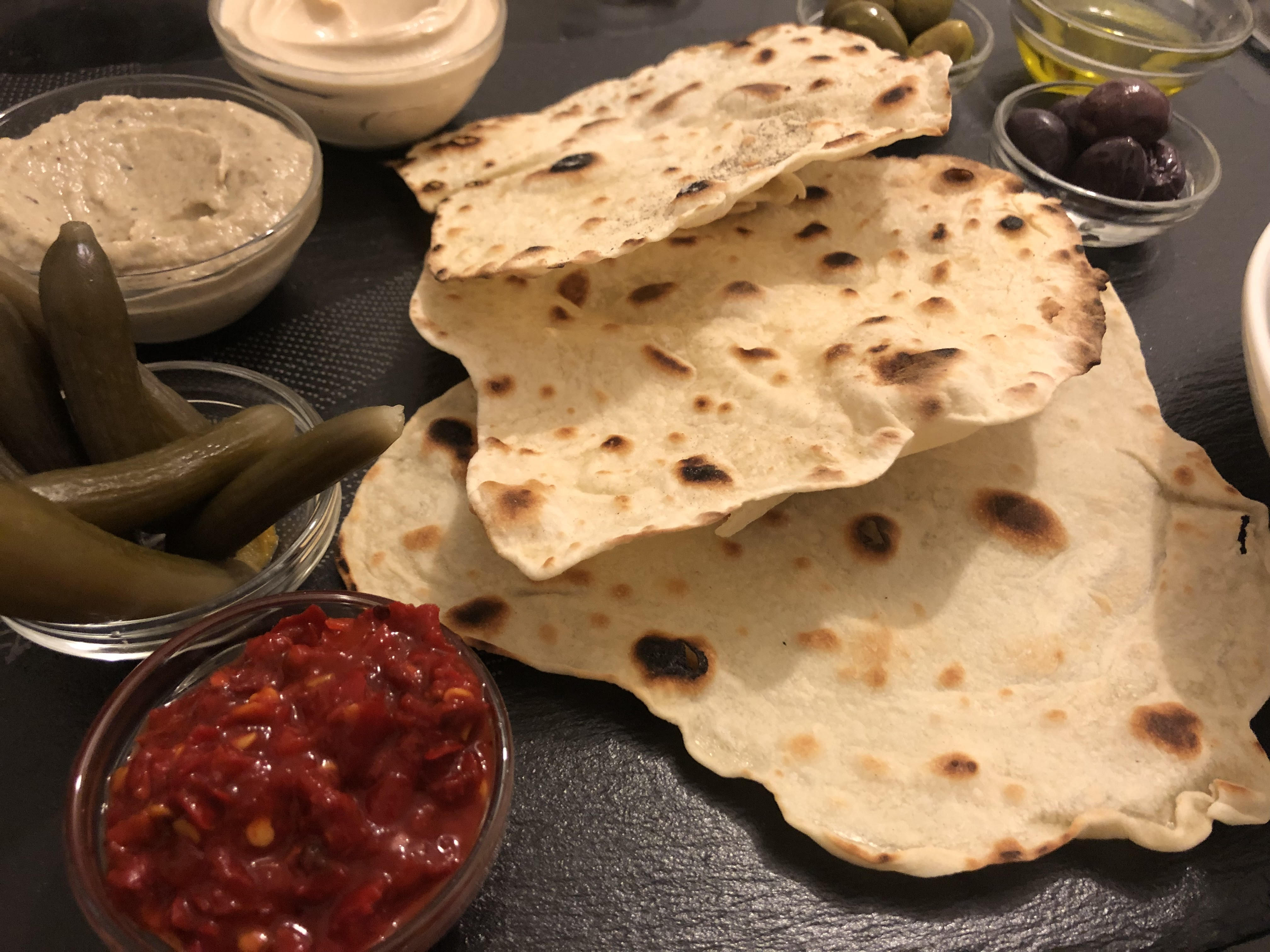 Homemade Saj Bread - Lara Abdulhadi