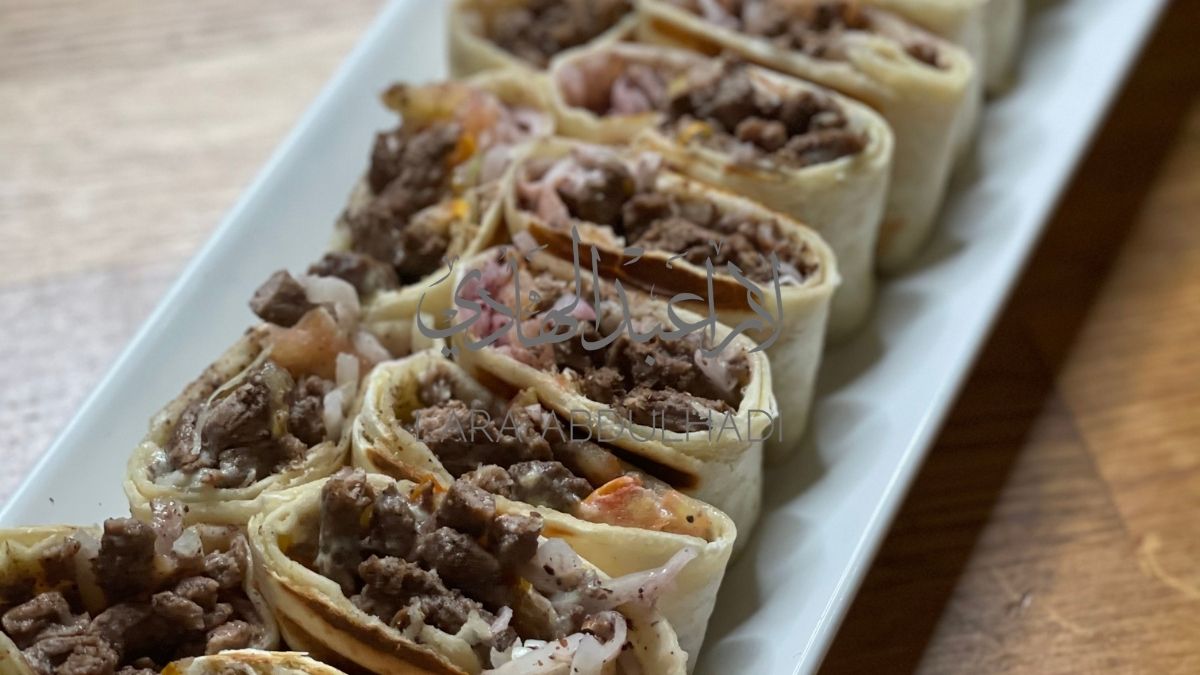15 minute beef shawerma - Lara Abdulhadi